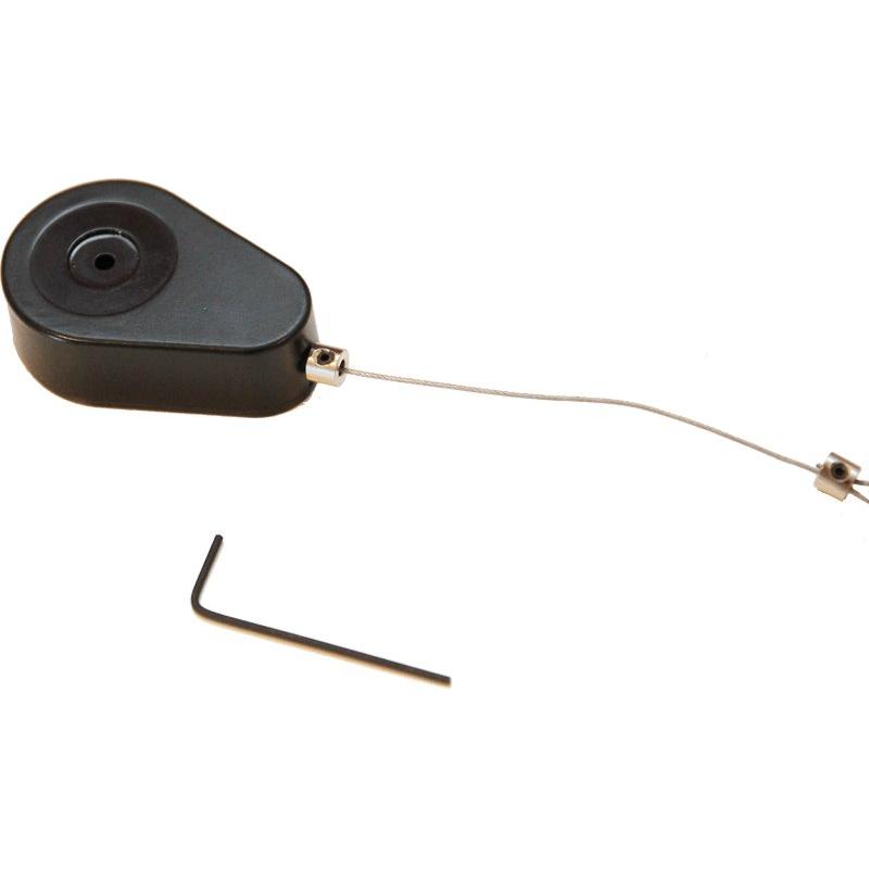 Line securing pull box VSCN lasso with 2 adjustment screws